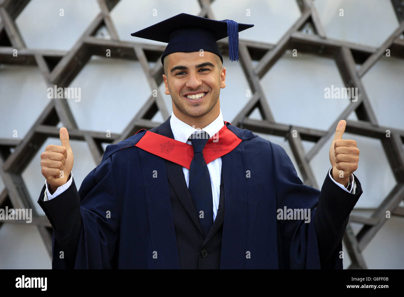 Adam Gemili Graduation Ceremony - Indigo at the O2. Sprinter Adam ...