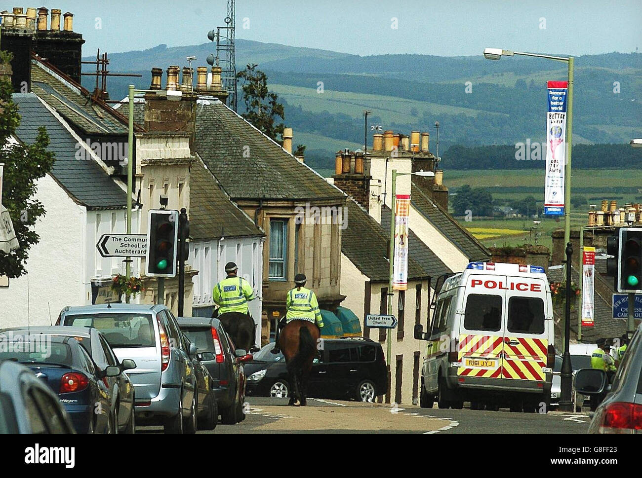 G8 summit 2005 hi-res stock photography and images - Alamy