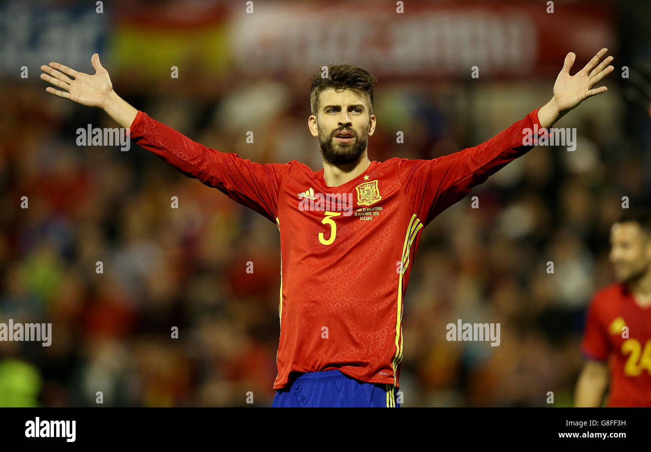 Spanish Soccer Star Gerard Pique