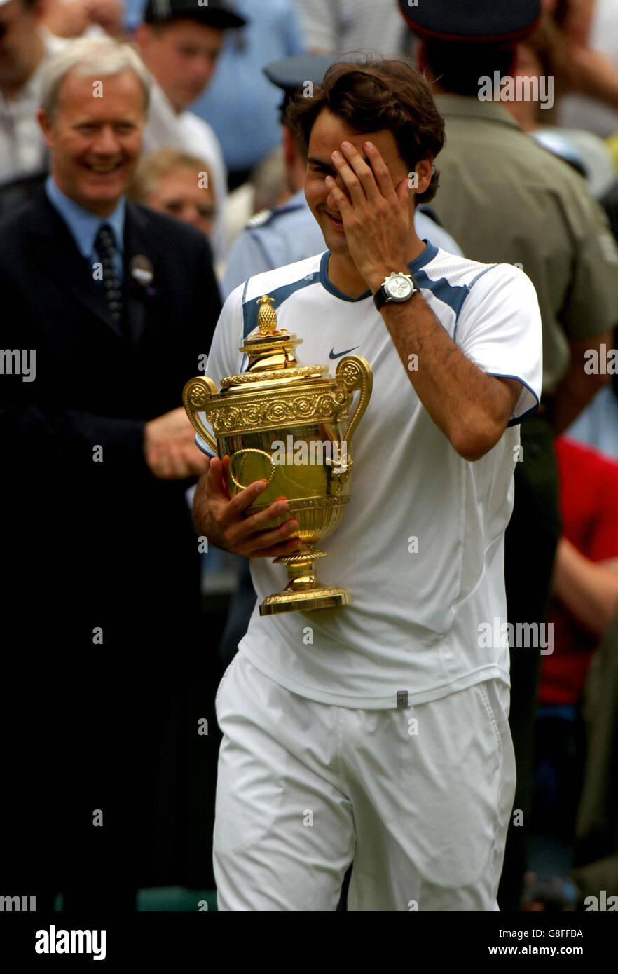 Tennis - Wimbledon Championships 2005 - Men's Final - Roger Federer v ...
