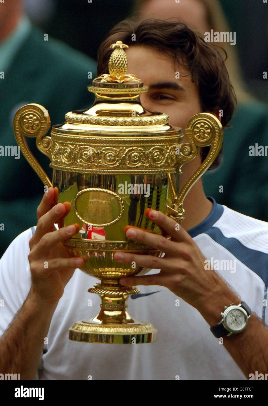 Tennis - Wimbledon Championships 2005 - Men's Final - Roger Federer v ...