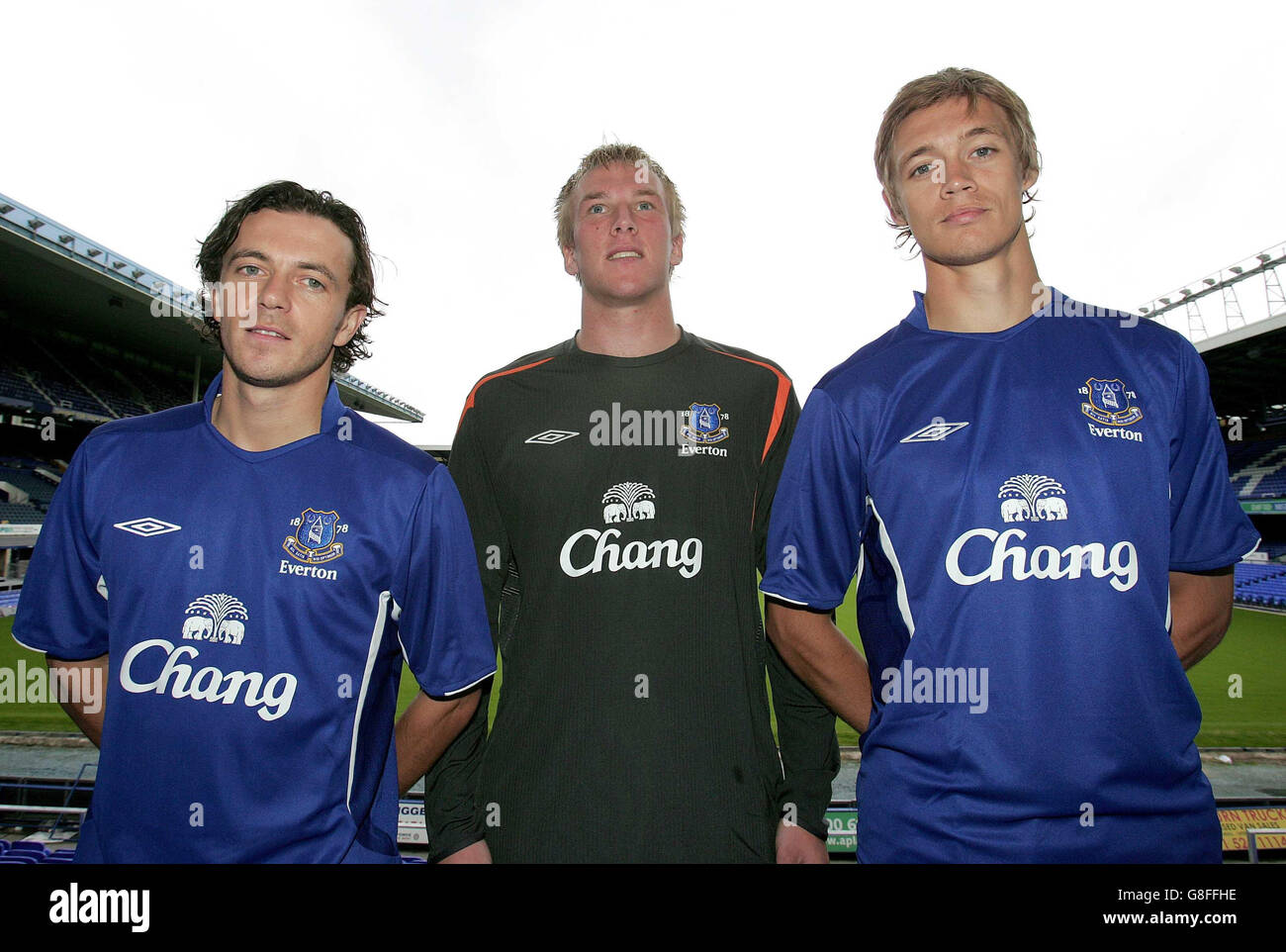 Everton fc photocall hi-res stock photography and images - Alamy