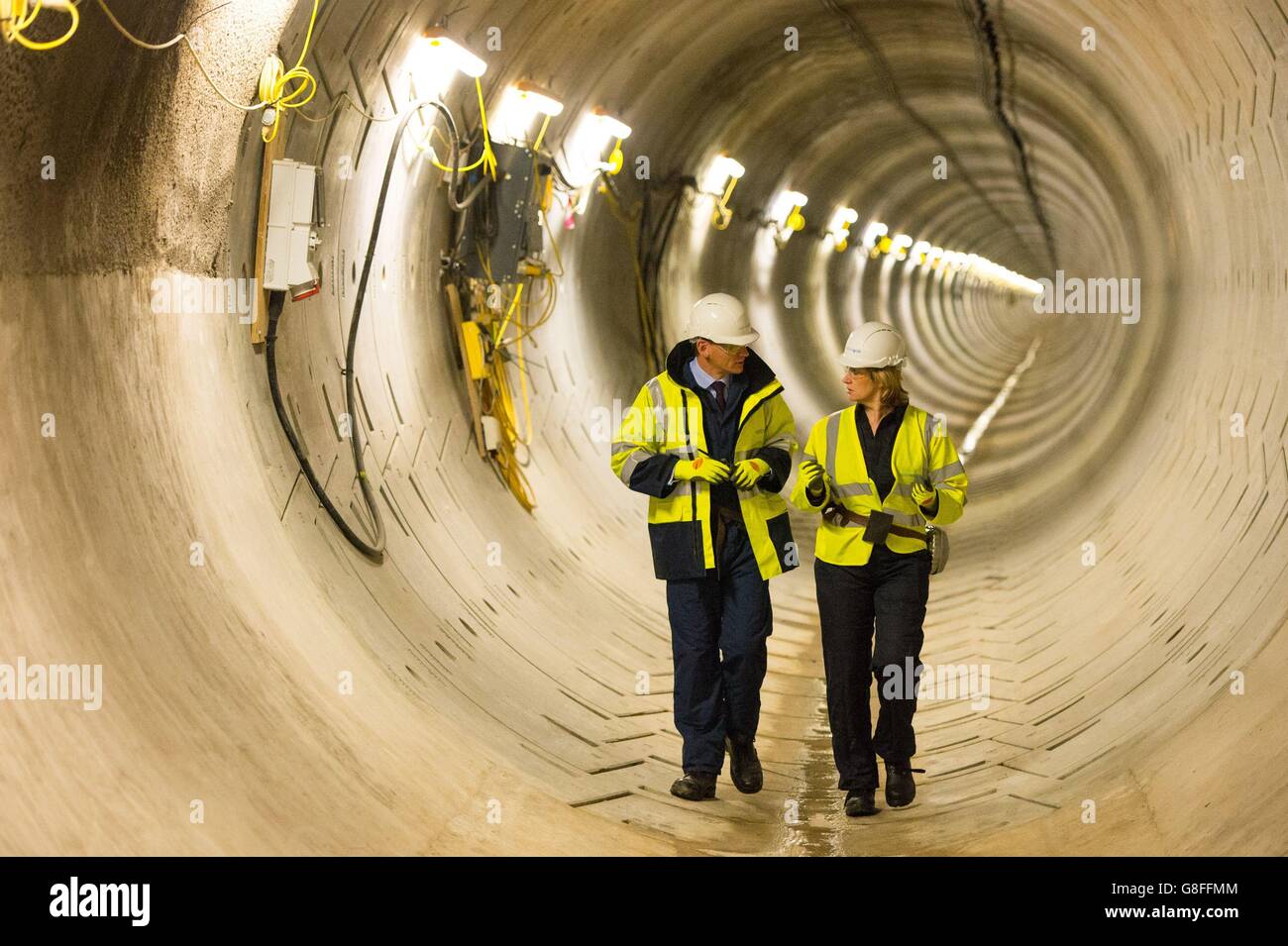 Energy and Climate Change Secretary Amber Rudd with National Grid ...