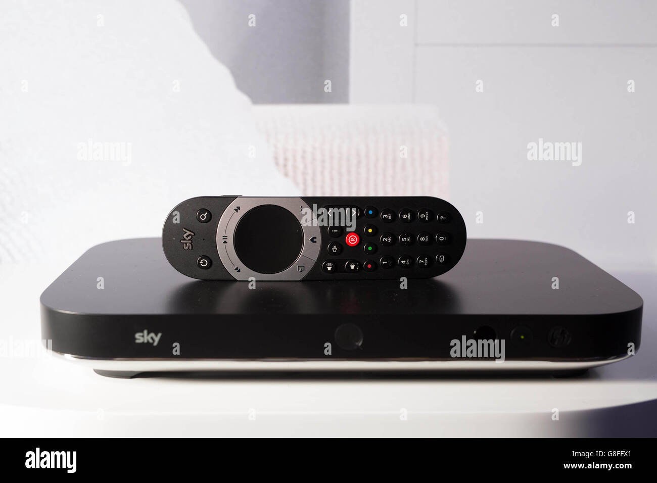 New Sky Q system Stock Photo - Alamy