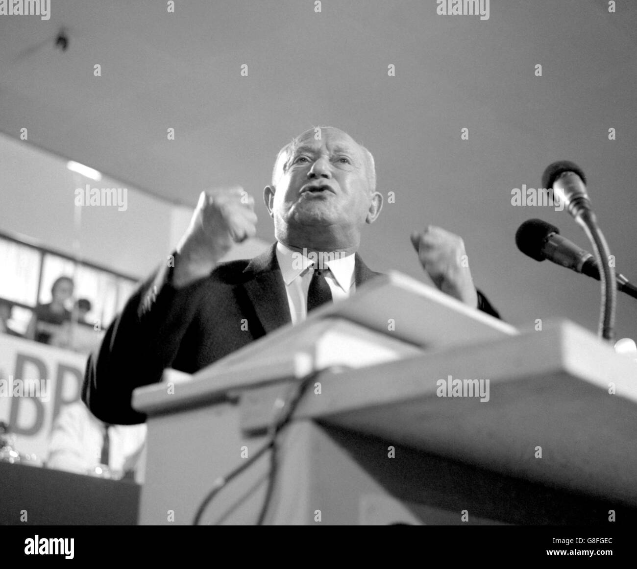 Labour Party Conference - Emanuel Shinwell - Brighton Stock Photo - Alamy
