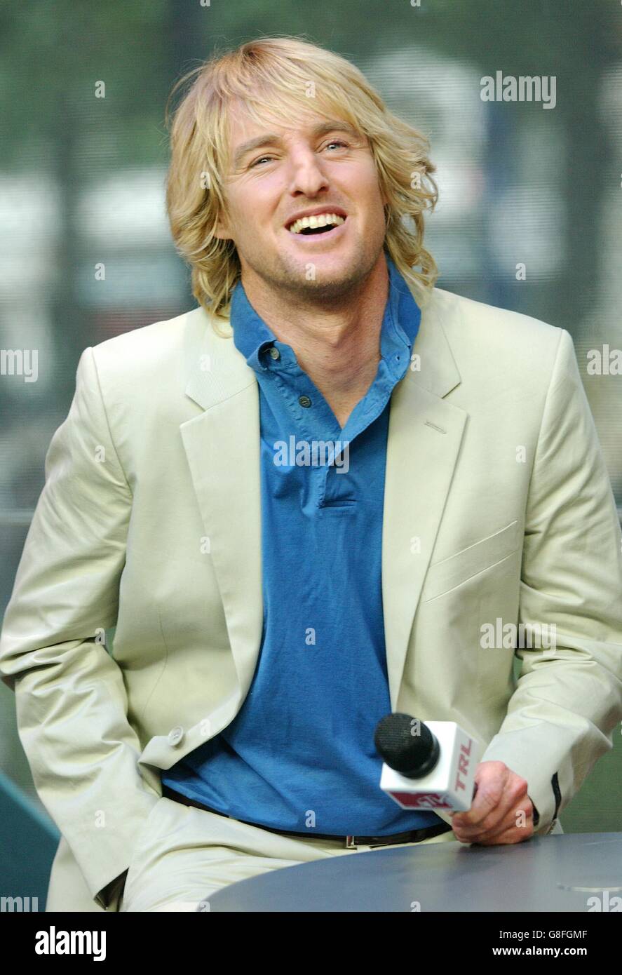 MTV's TRL - Total Request Live - show - Leicester Square. Owen Wilson ...