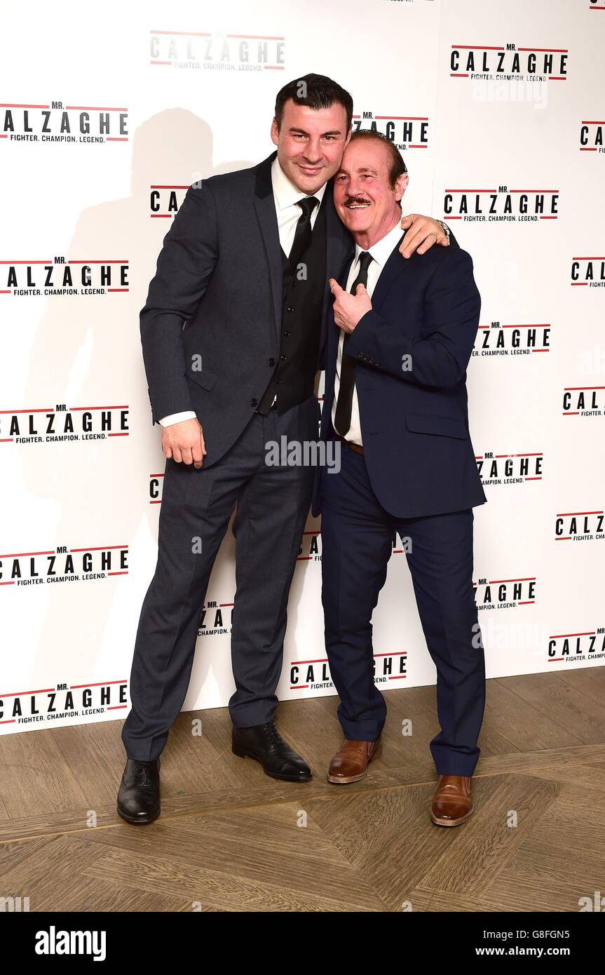 Boxer joe calzaghe left hi-res stock photography and images - Alamy