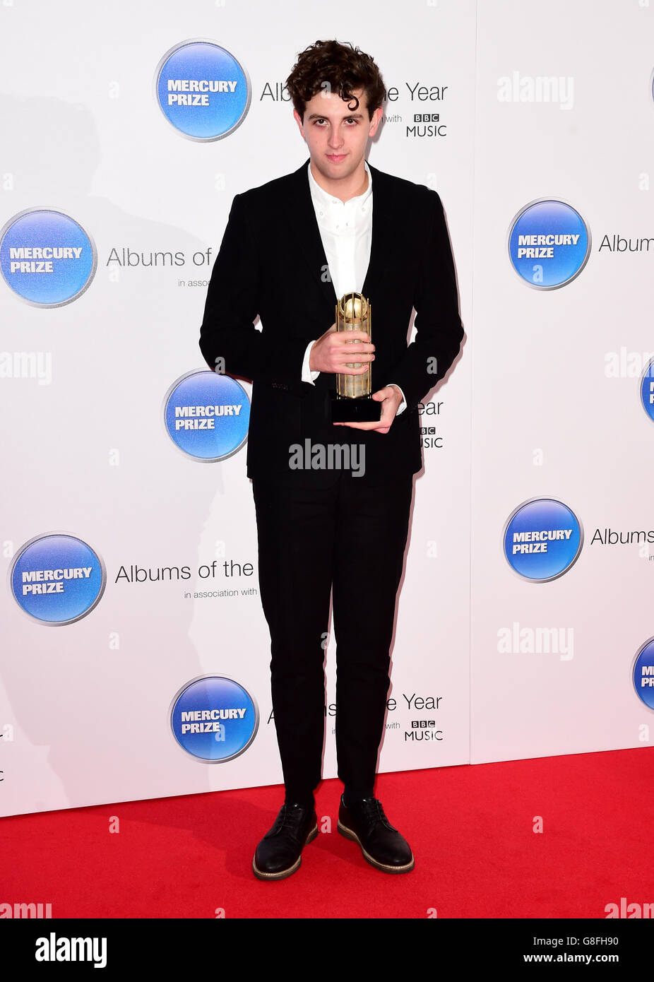 Nominee Jamie Smith aka Jamie xx attending the 2015 Mercury Music Prize ...