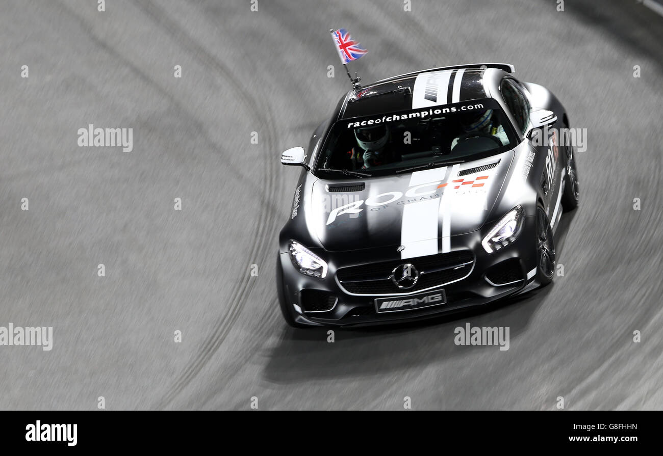 Jason Plato driving for England 1 on the way to winning The ROC Nation ...