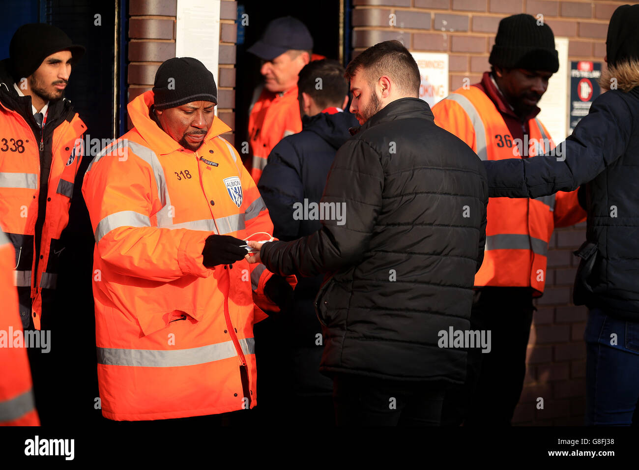 Security football match hi-res stock photography and images - Alamy