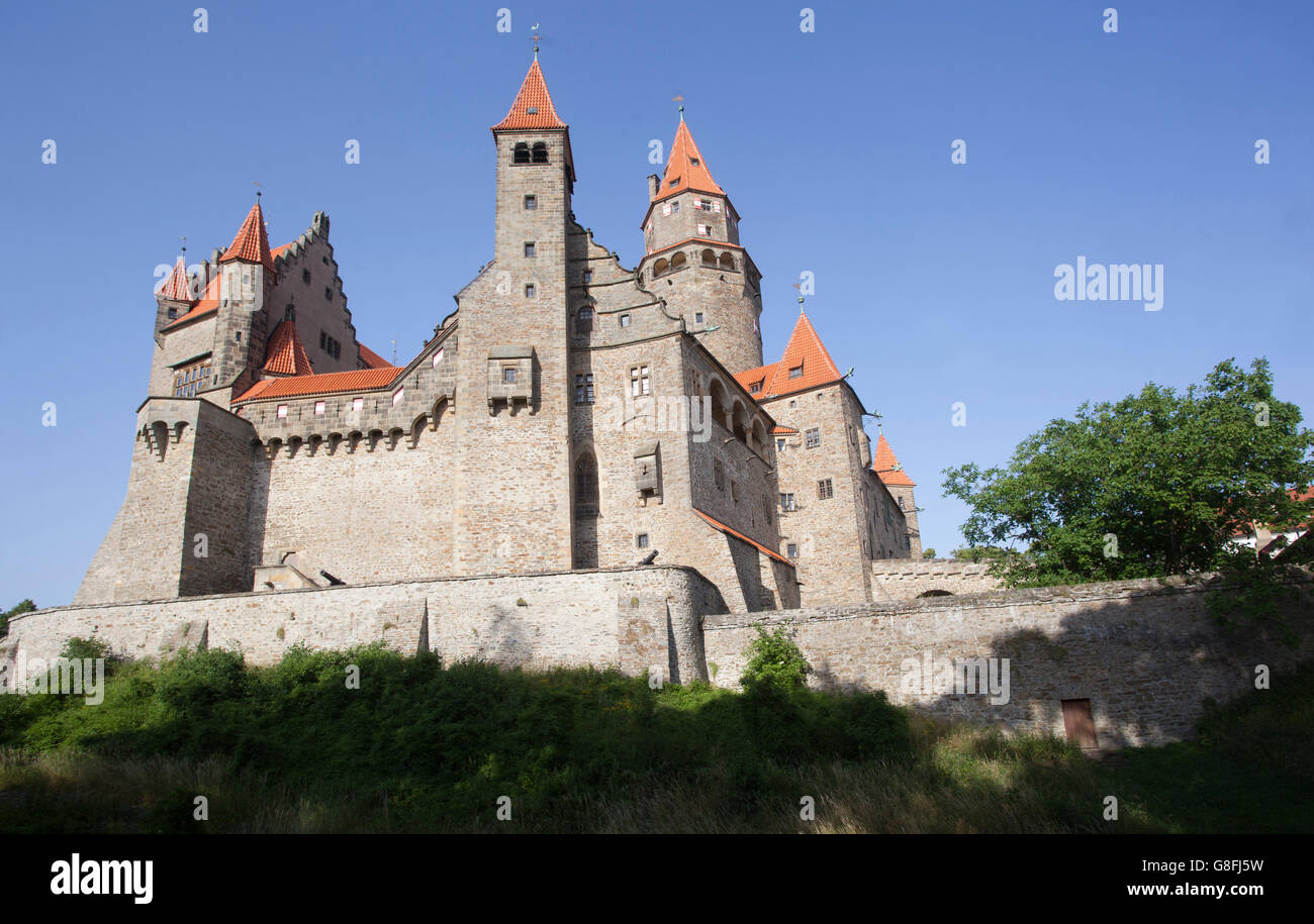 Bouzov castle view hi-res stock photography and images - Alamy