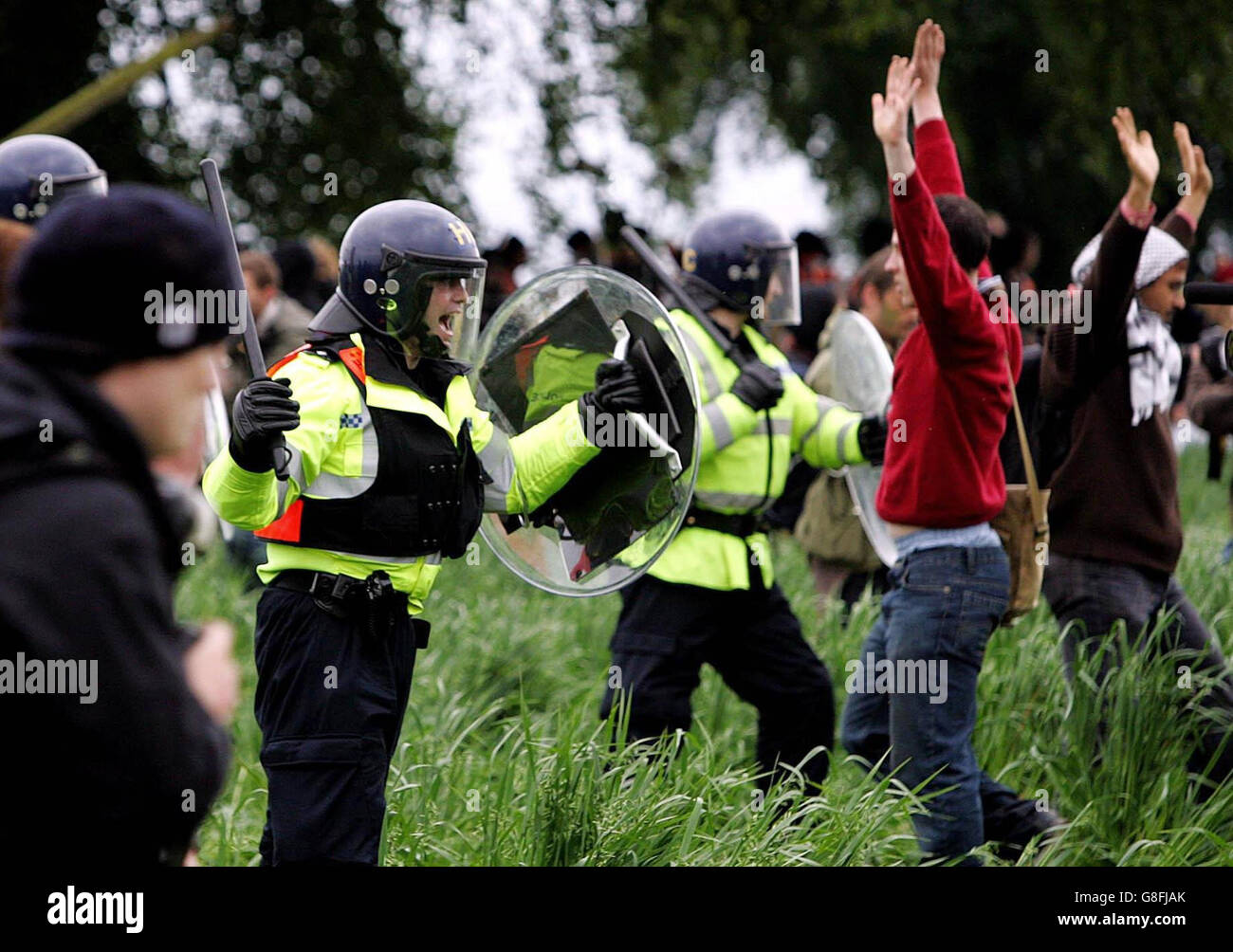 Police g8 hli hi-res stock photography and images - Alamy