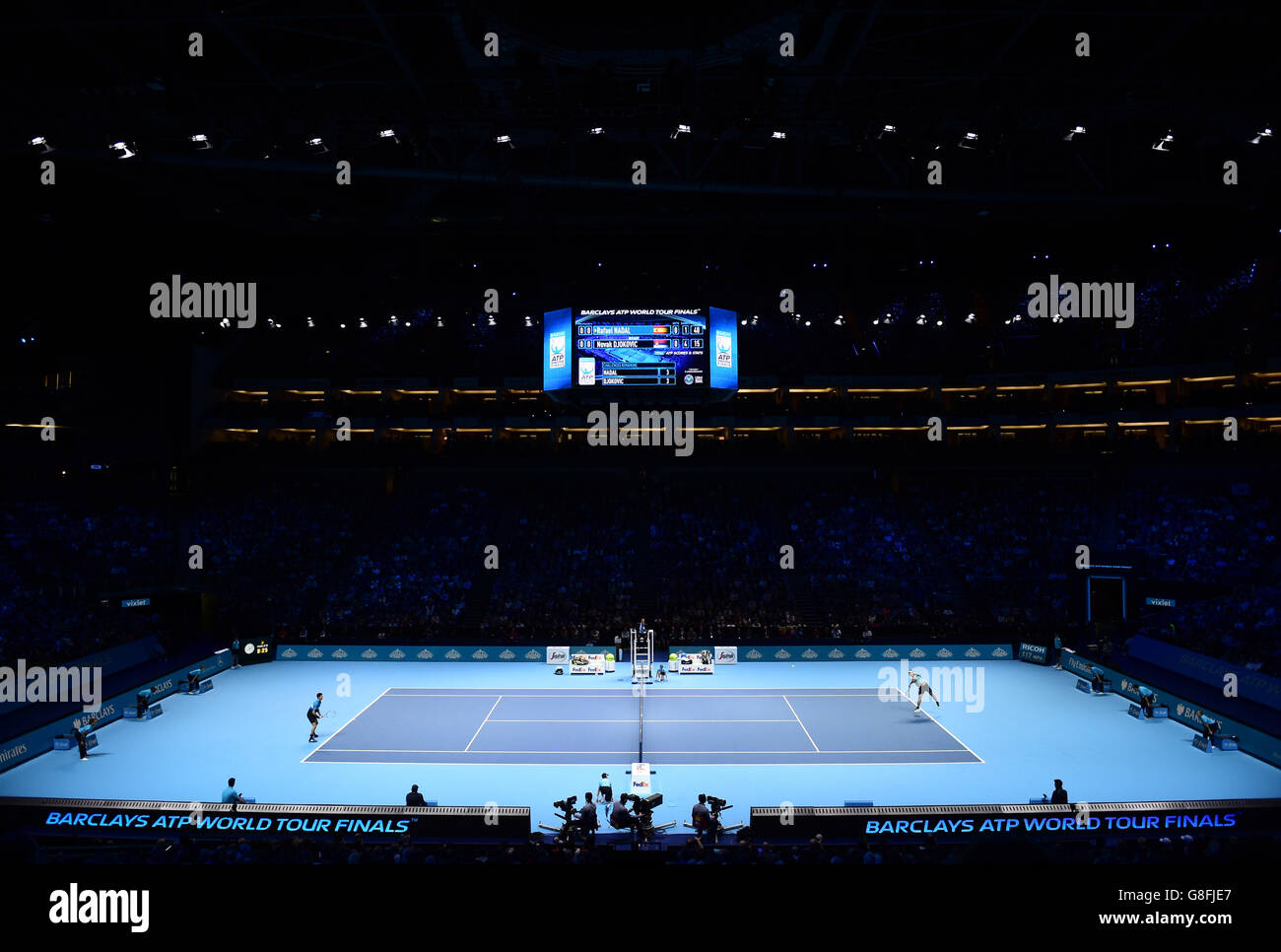 ATP World Tour Finals - Day Seven - O2 Arena Stock Photo - Alamy