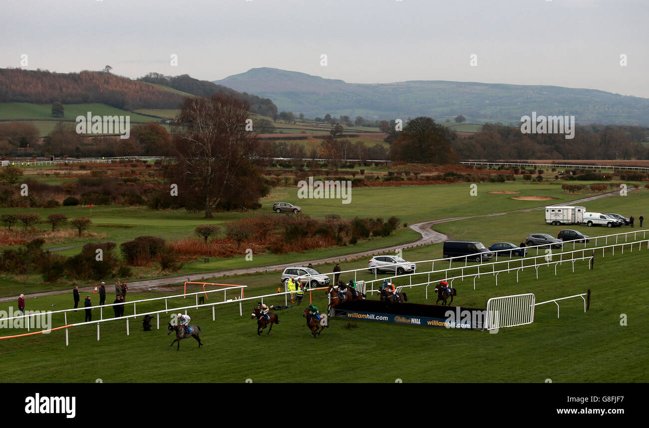 Sam twiston davies at ludlow racecourse hi-res stock photography and ...
