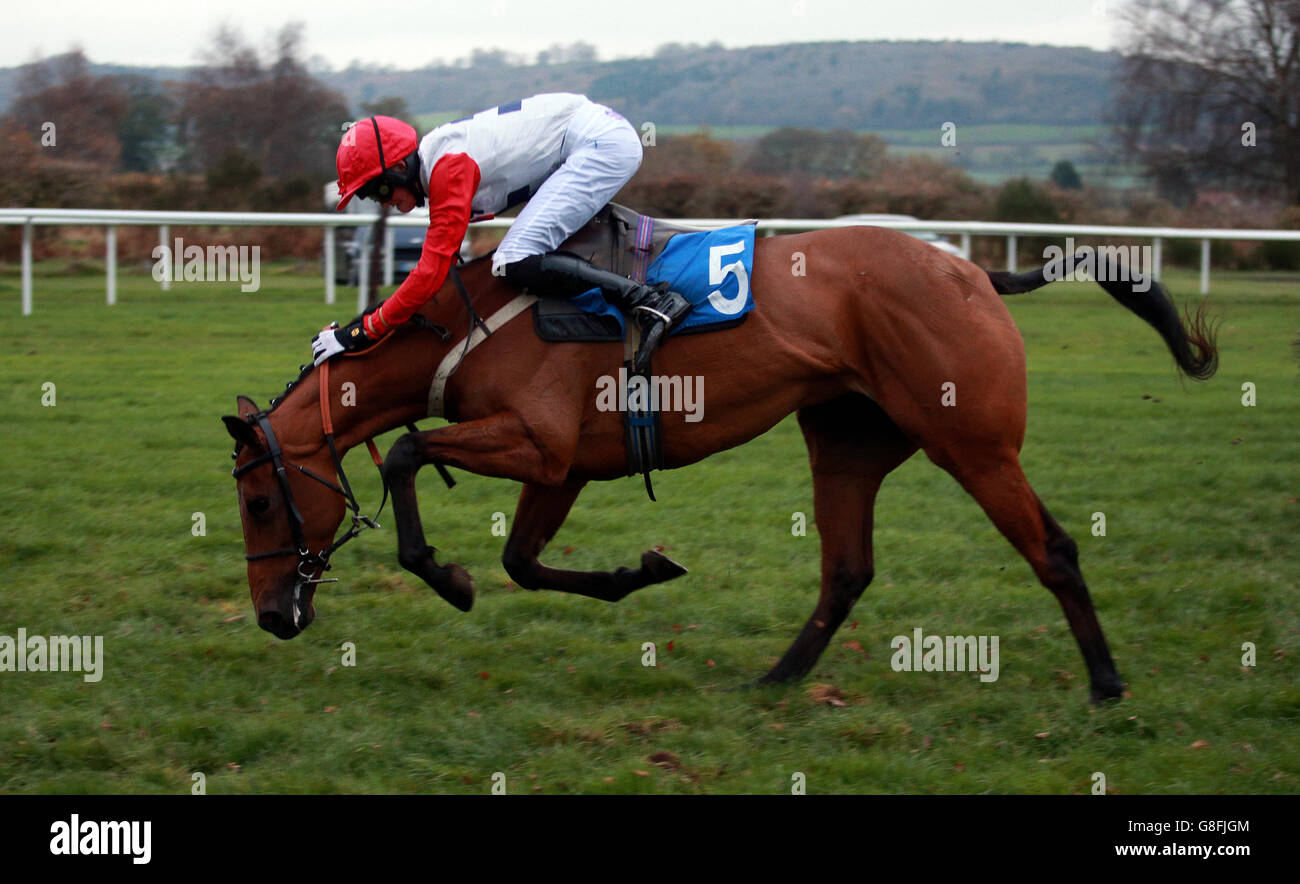 Hurdle ludlow racecourse hi-res stock photography and images - Alamy