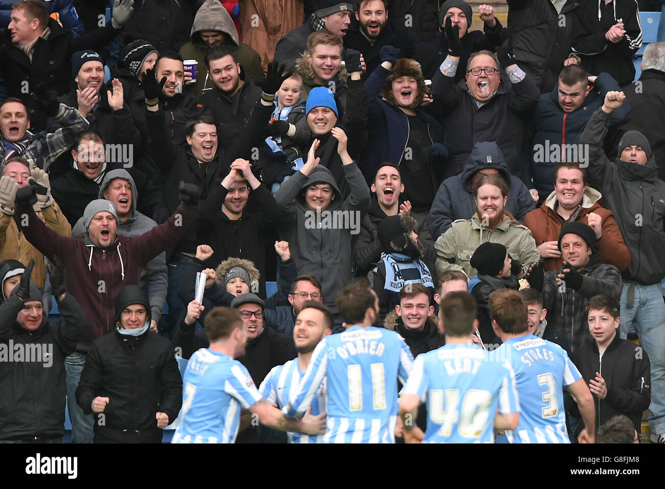 Coventry celebrate goal hi-res stock photography and images - Alamy