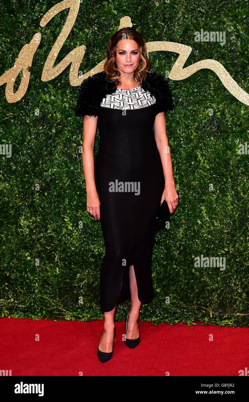 Yasmin Le Bon attending the British Fashion Awards at the London ...