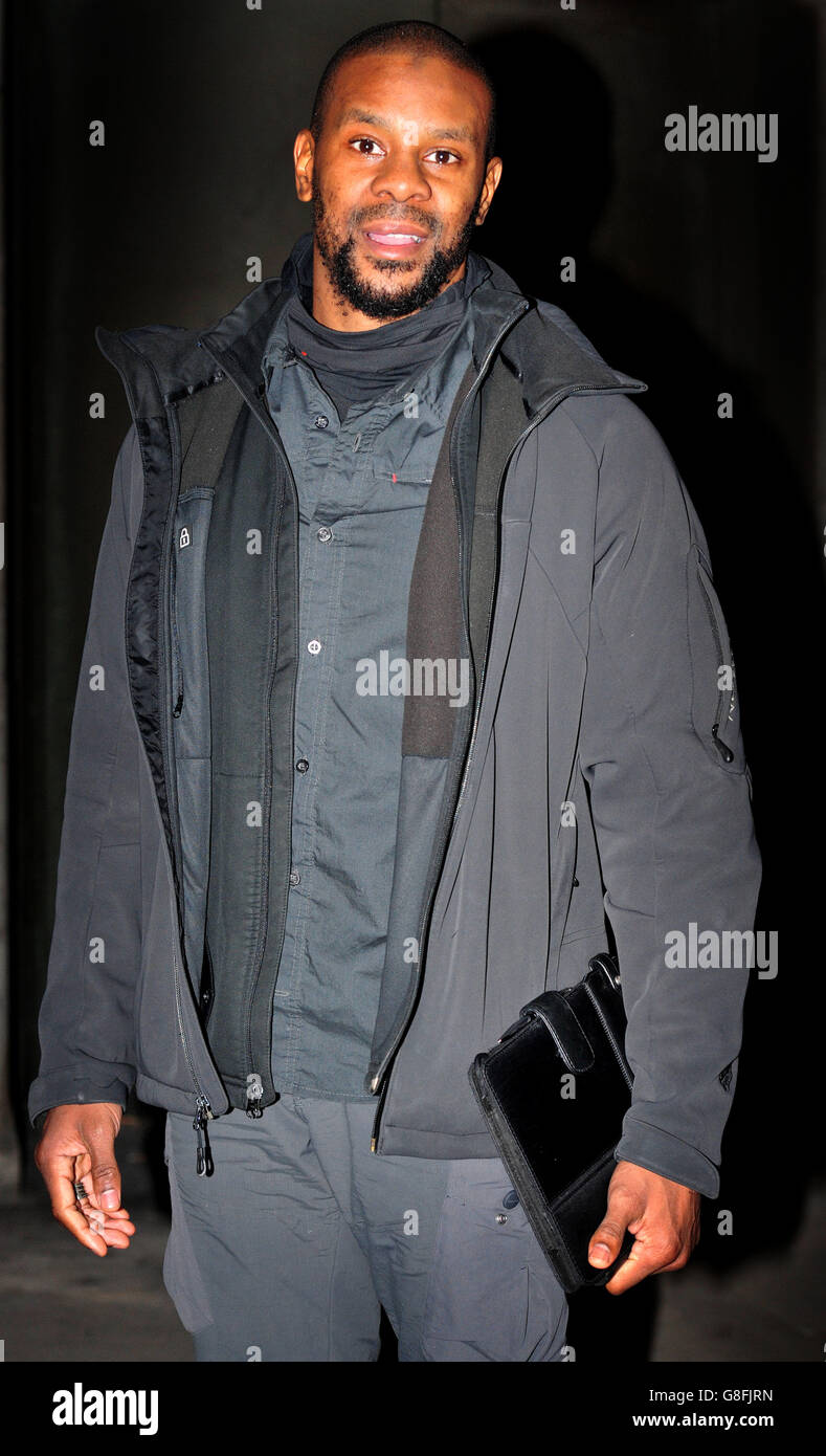 Former champion boxer Anthony Small leaves the Old Bailey where he is ...