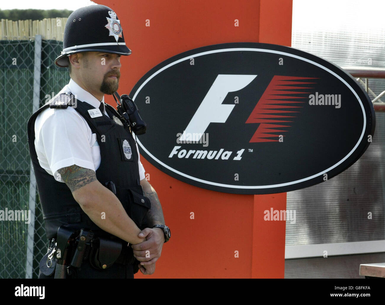 Sport f1 police security hi-res stock photography and images - Alamy
