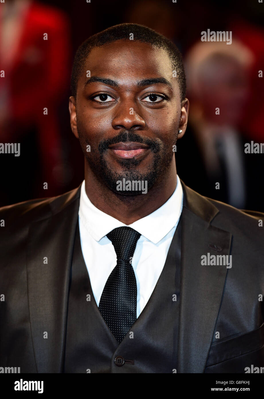 David Ajala attending the ITV Gala at the London Palladium. PRESS ...