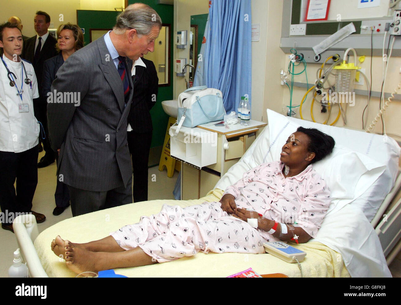 The Duchess Of Cornwall visits Cynthia Bobb-Semple, one of the victims ...