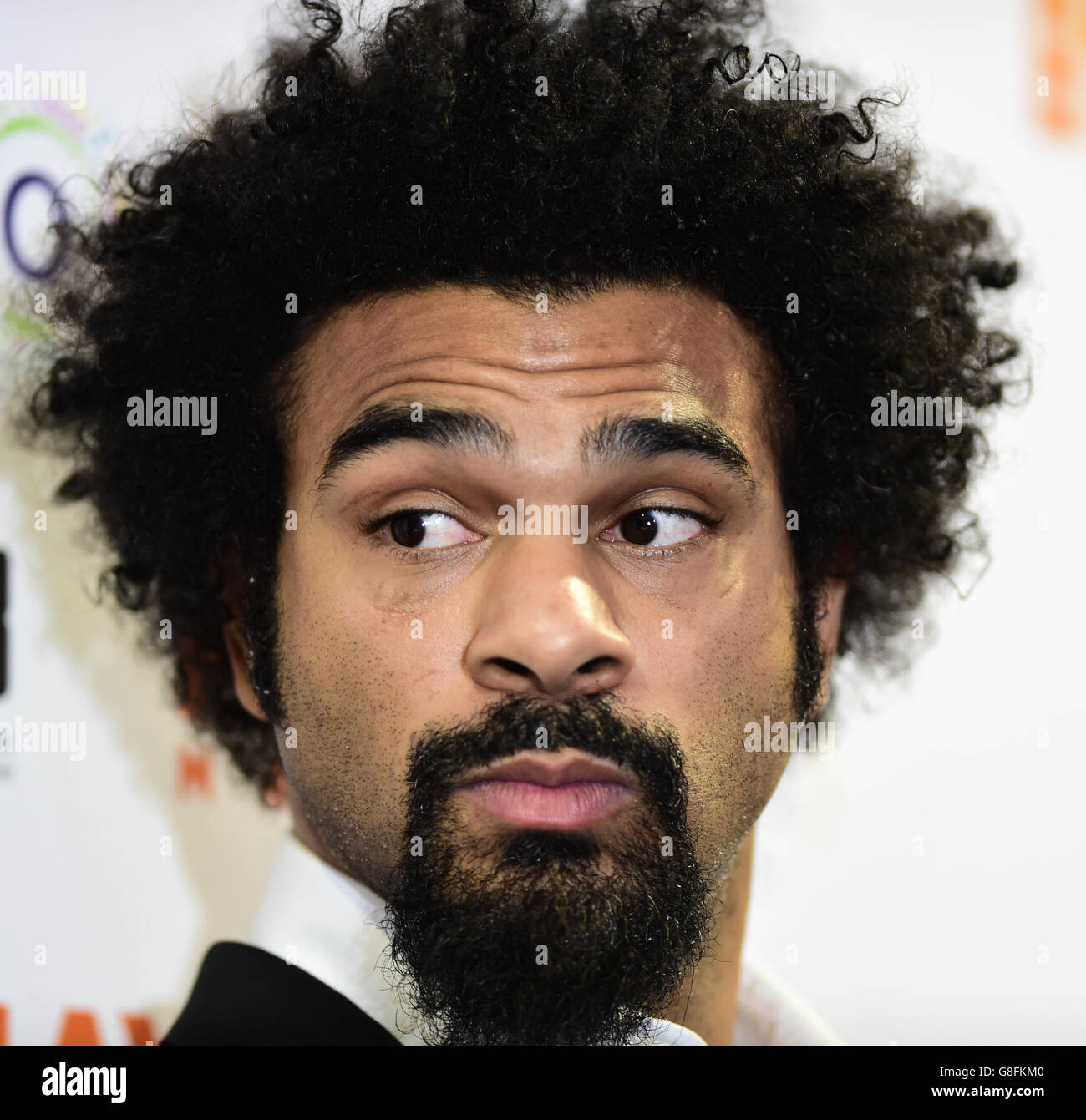 David Haye during a press conference at the O2, London Stock Photo - Alamy