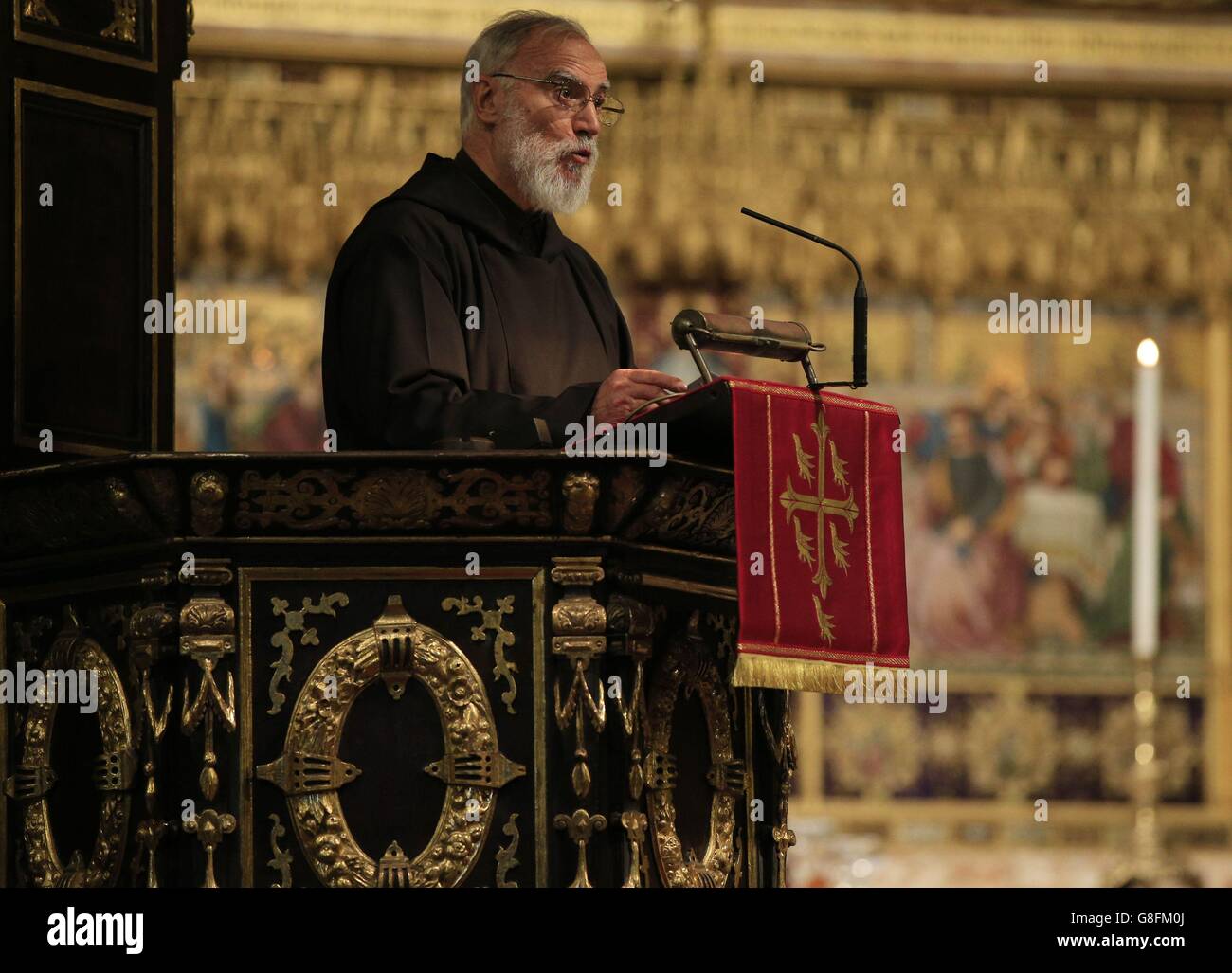 The Preacher to the Papal Household, Raniero Cantalamessa, at ...