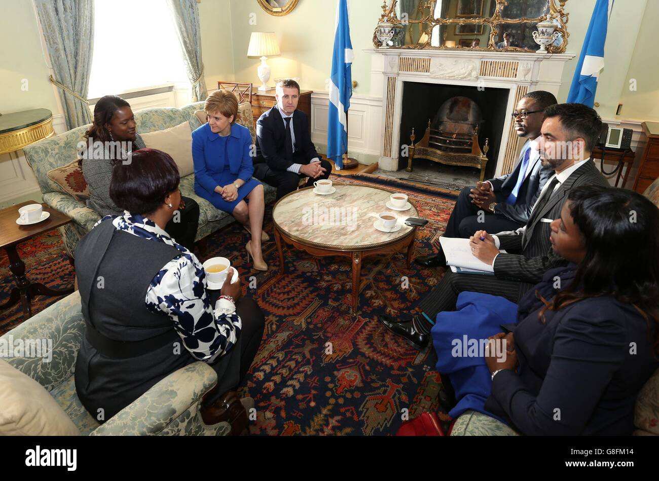 First Minister Nicola Sturgeon and Justice Secretary Michael Mathieson ...