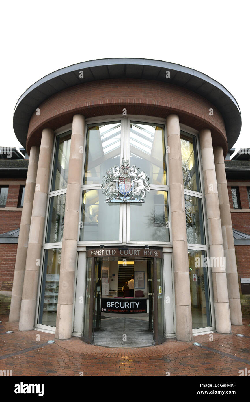 Mansfield Magistrates court Stock Photo - Alamy