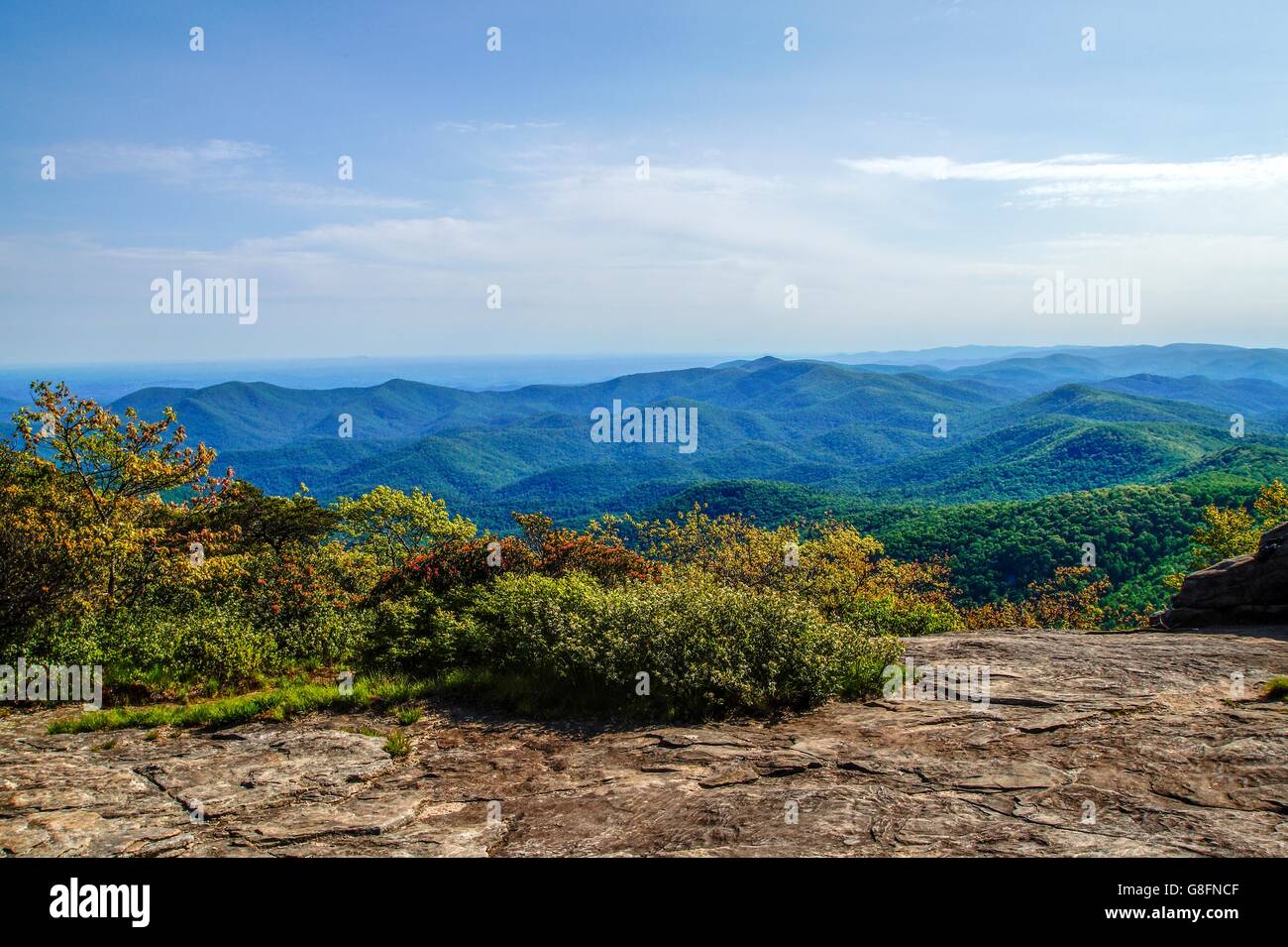 Appalachian Trail Appalachian Mountains, North Carolina, USA Stock ...