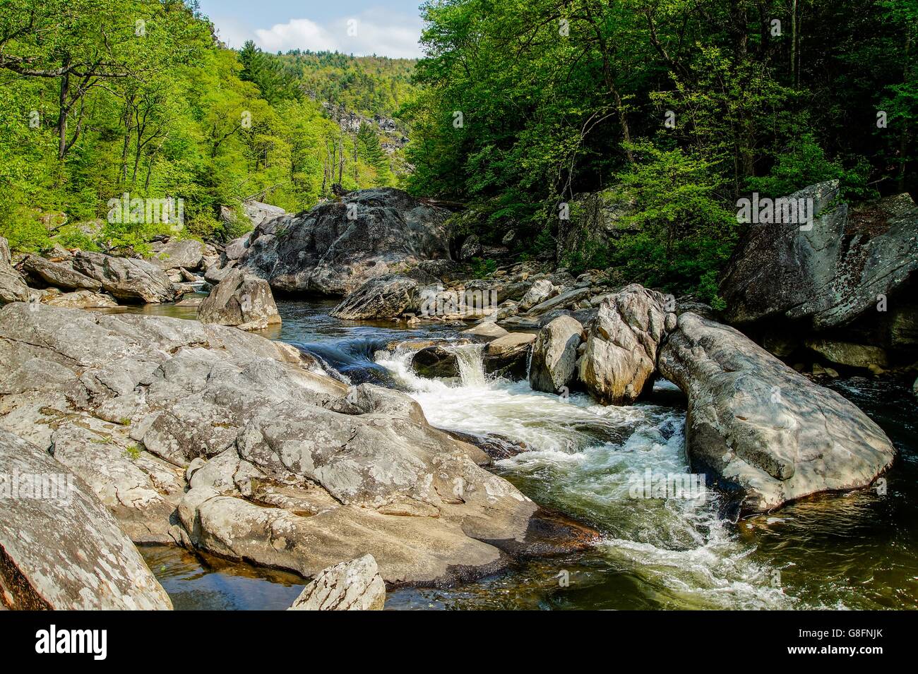 Linville Falls & River Linville, North Carolina Stock Photo - Alamy