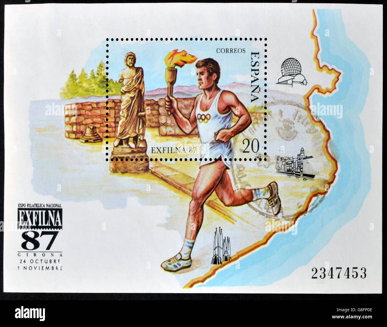 1987 map hi-res stock photography and images - Alamy