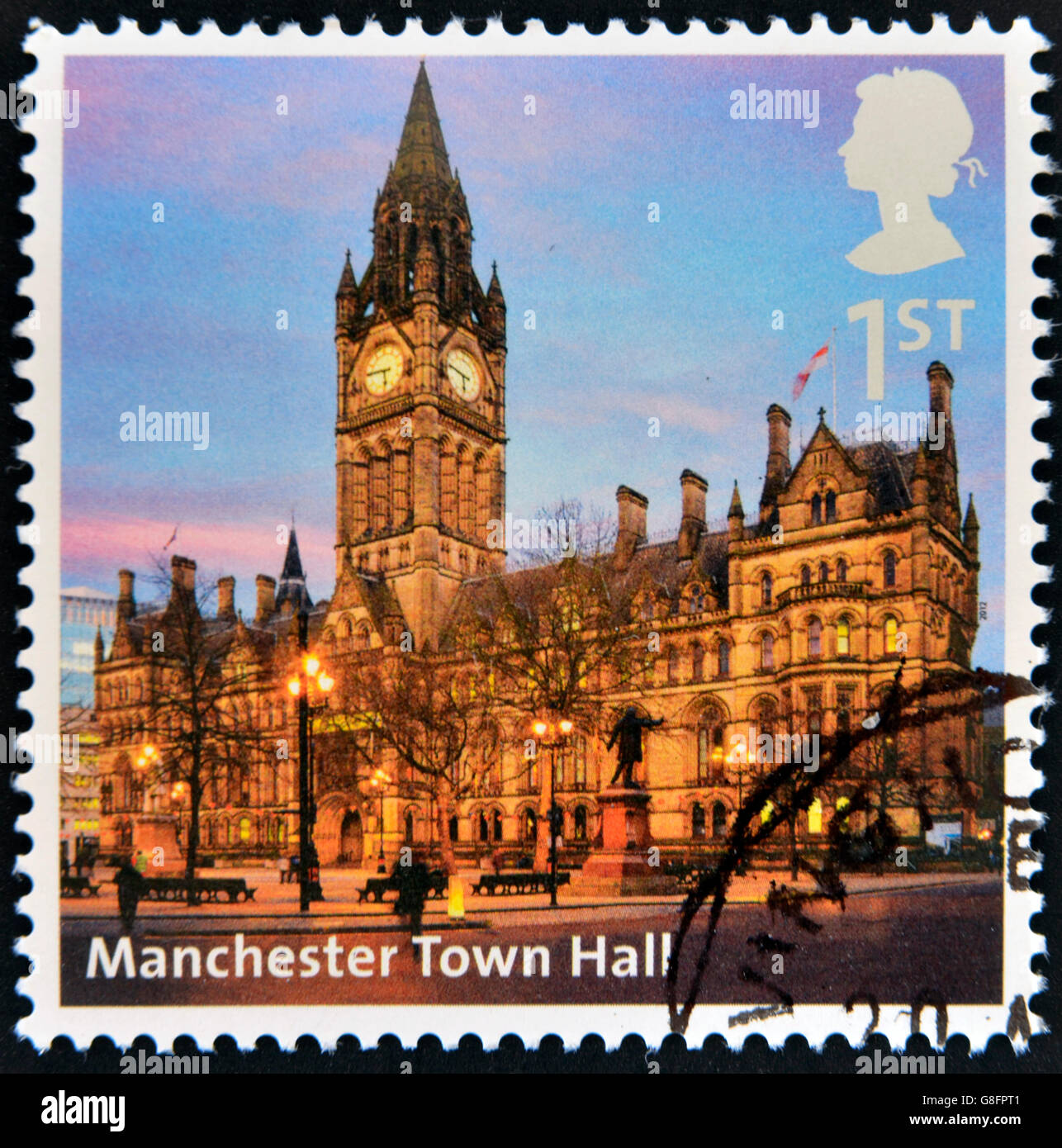 Victorian stamp collection british postage hi-res stock photography and ...