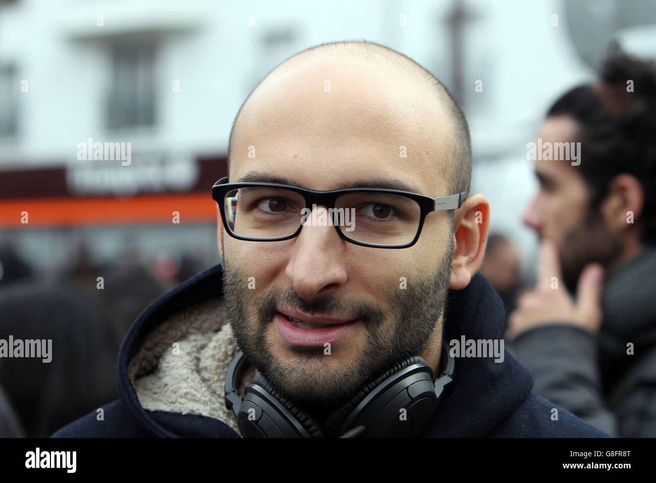 William haddad outside le carillon bar hi-res stock photography and ...