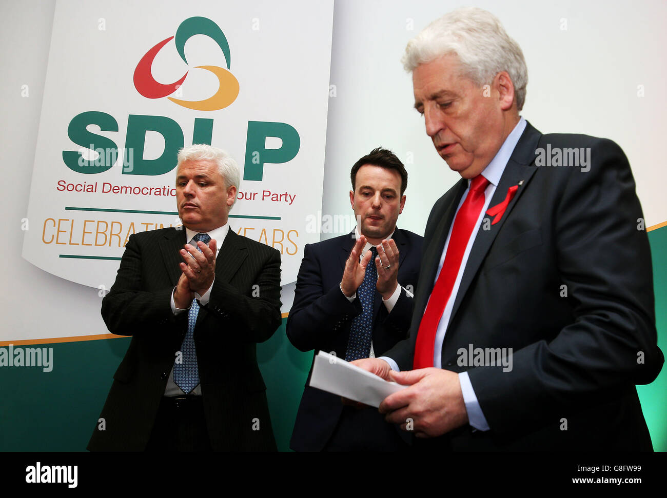 Outgoing Social Democratic and Labour Party (SDLP) leader Alasdair ...
