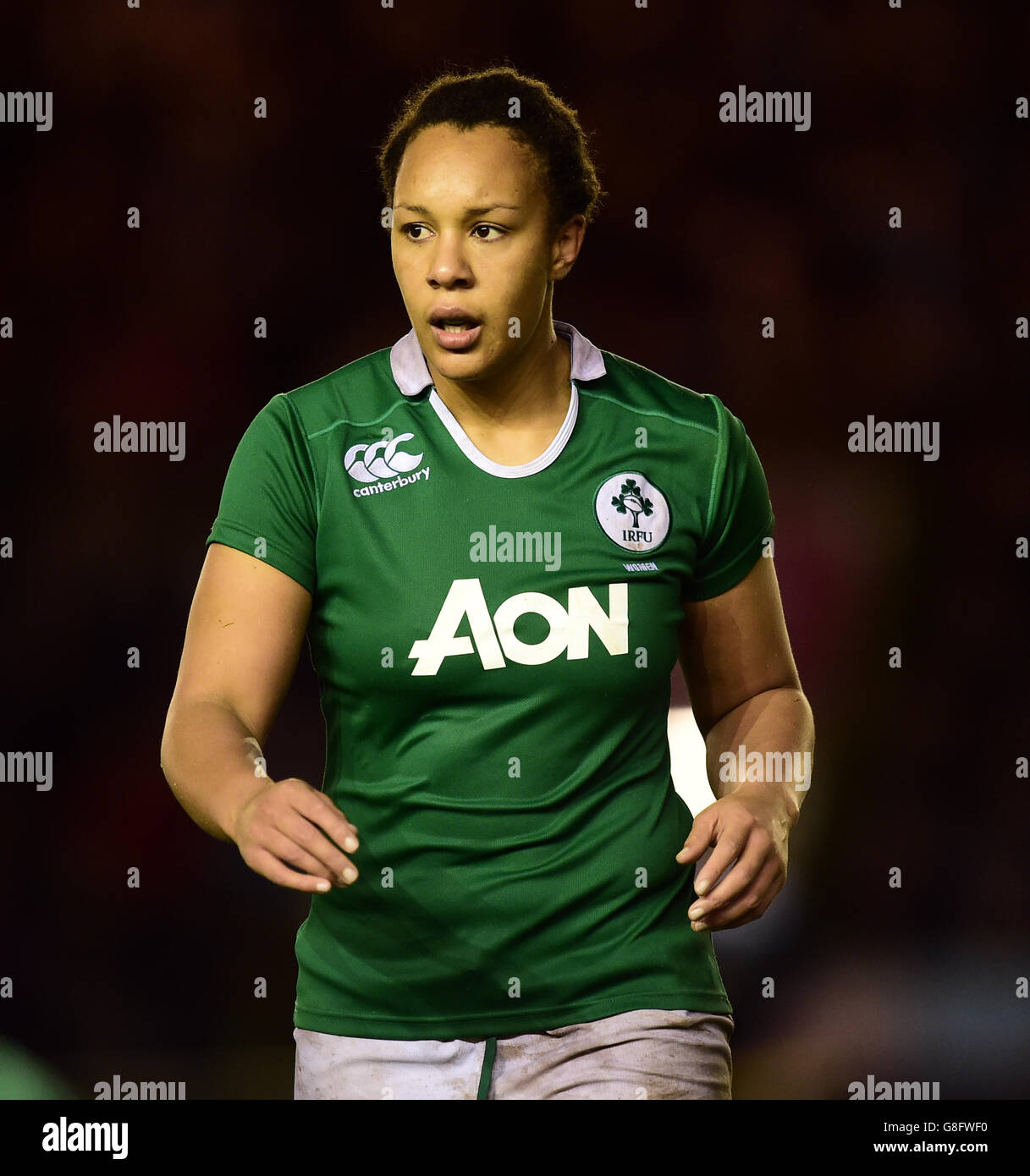 Ireland's Sophie Spence during the Autumn International match at ...