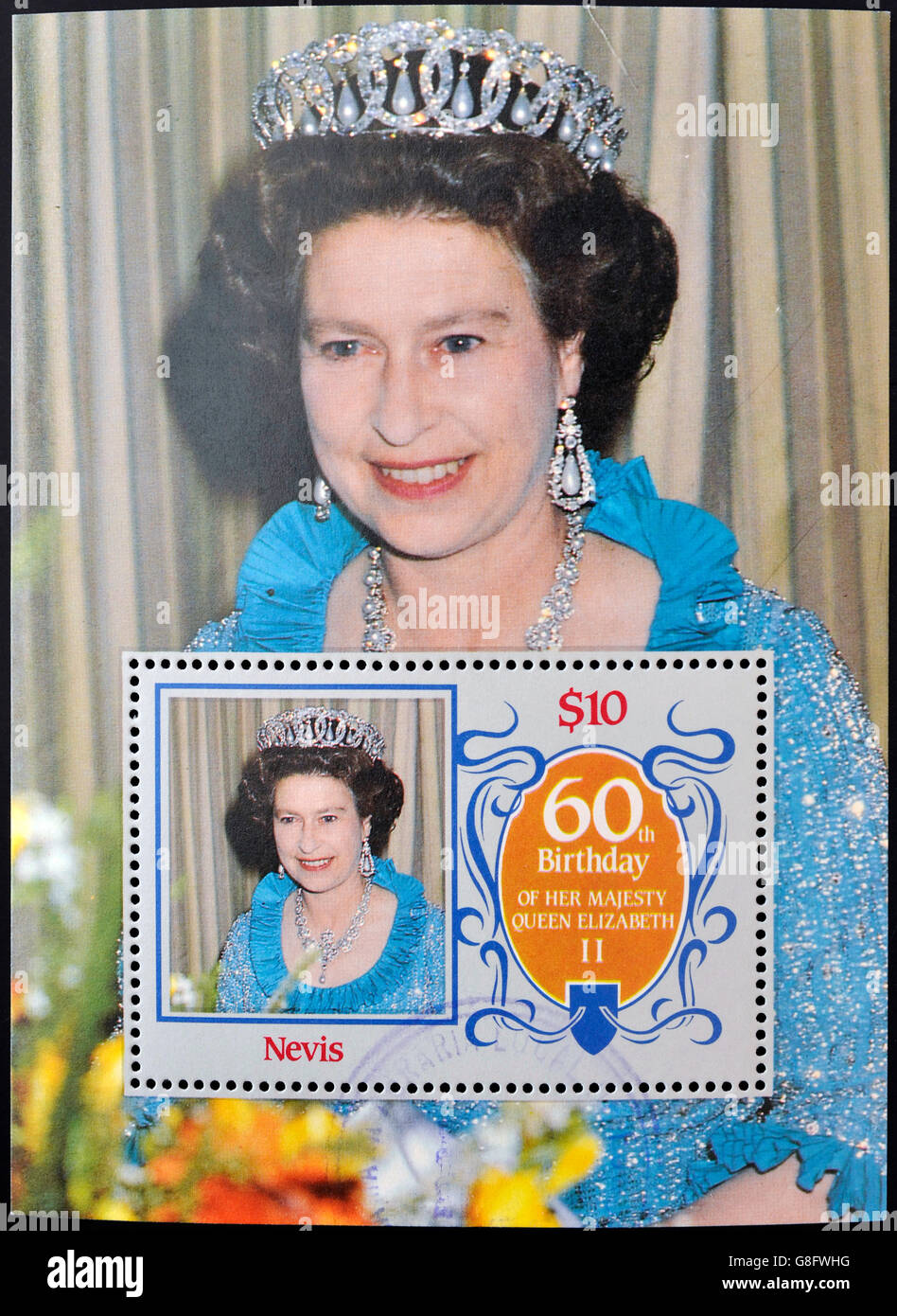 Queen elizabeth birthday card hi-res stock photography and images - Alamy