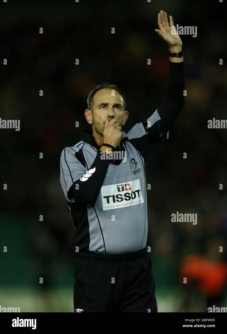 Referee Roman Poite during the European Champions Cup, pool three match ...