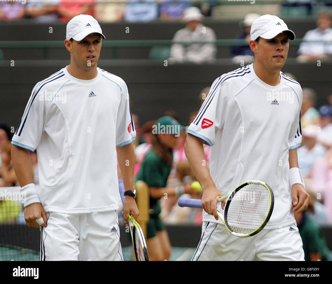 Tennis - Wimbledon Championships 2005 - Men's Doubles - Bob Bryan and ...