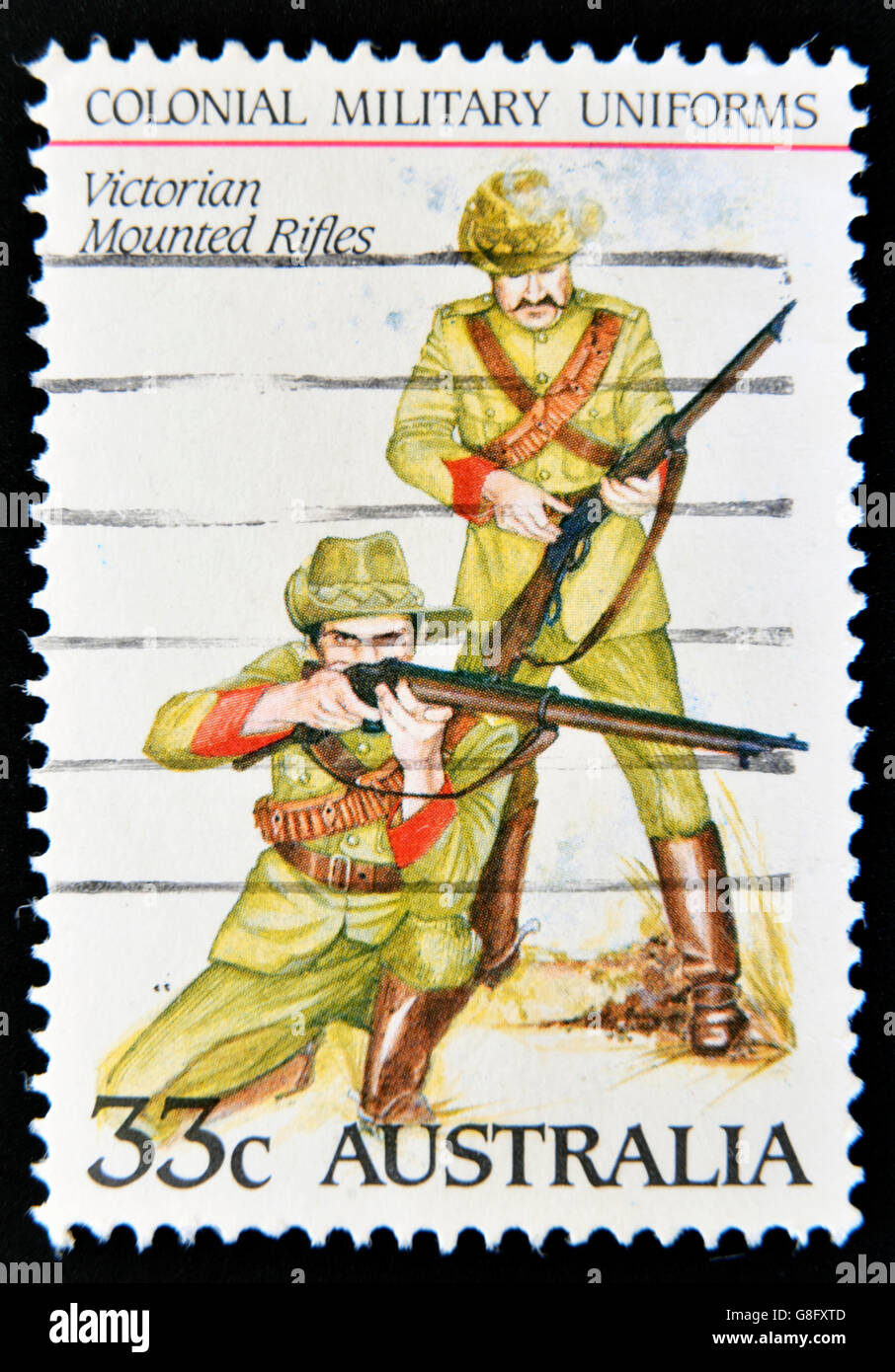 AUSTRALIA - CIRCA 1985: A stamp printed in Australia dedicated to ...