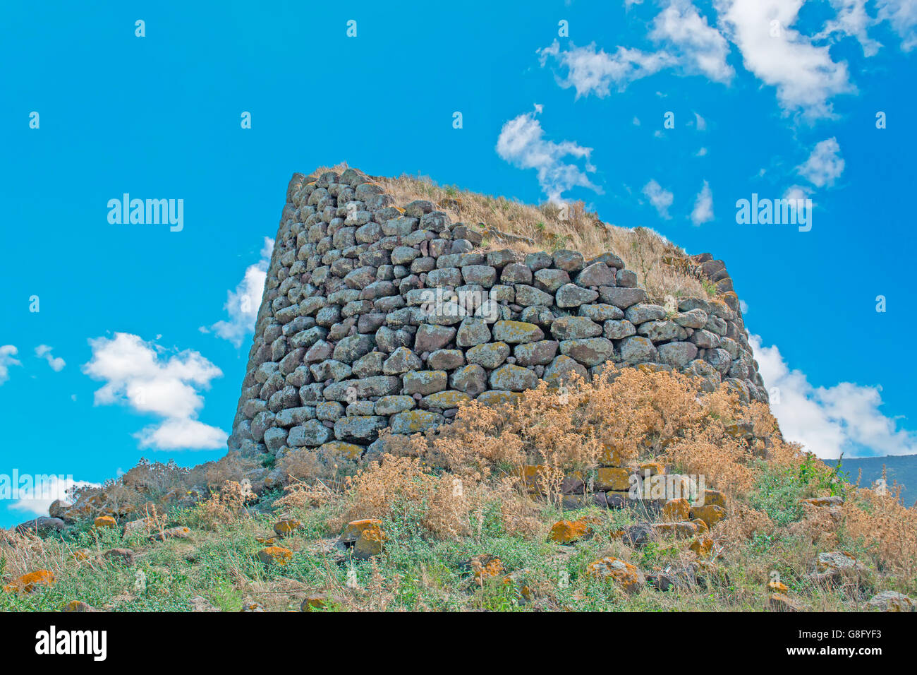 Sardinia Nuraghe Monument Megalithic High Resolution Stock Photography ...