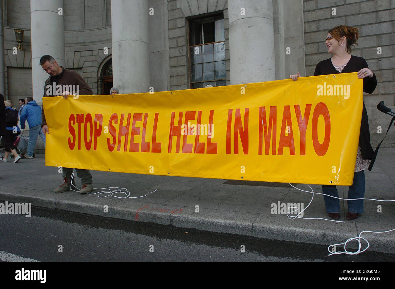 Shell Arrests - High Court Stock Photo - Alamy