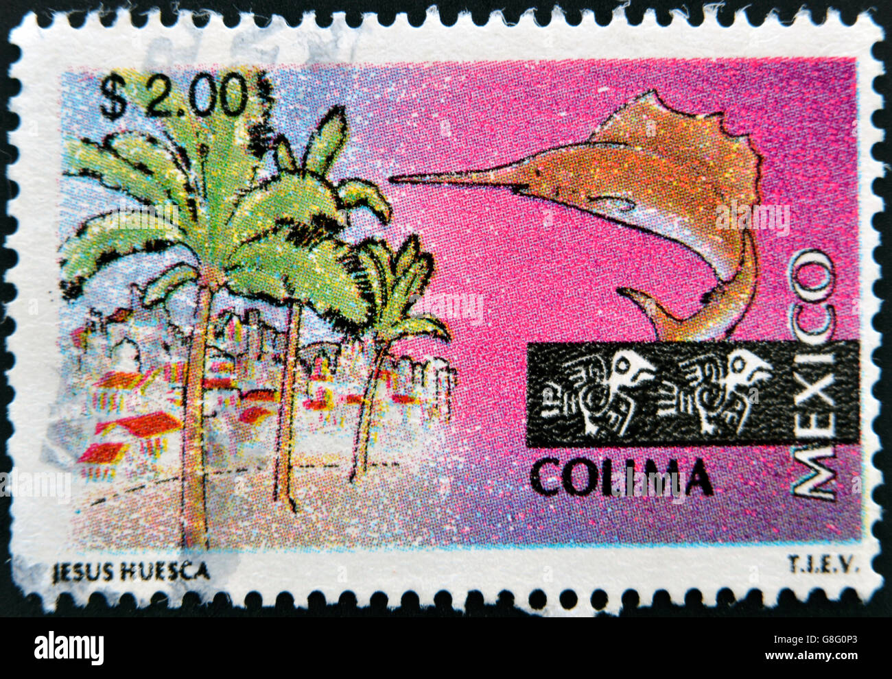 Mexican Postage Stamp Mexico Stamp Stock Photos & Mexican Postage Stamp ...