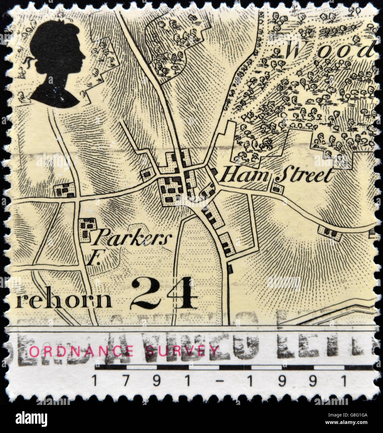 UNITED KINGDOM - CIRCA 1991: a stamp printed in the Great Britain shows ...