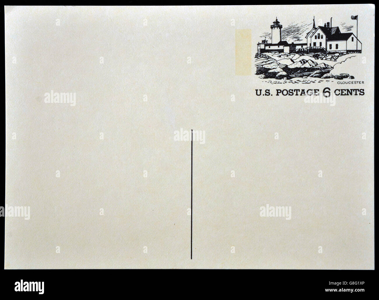 UNITED STATES OF AMERICA - CIRCA 1972: A old postcard printed in USA ...