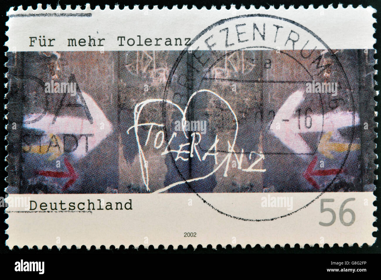 GERMANY - CIRCA 2002: A stamp printed in Germany dedicated to for more ...