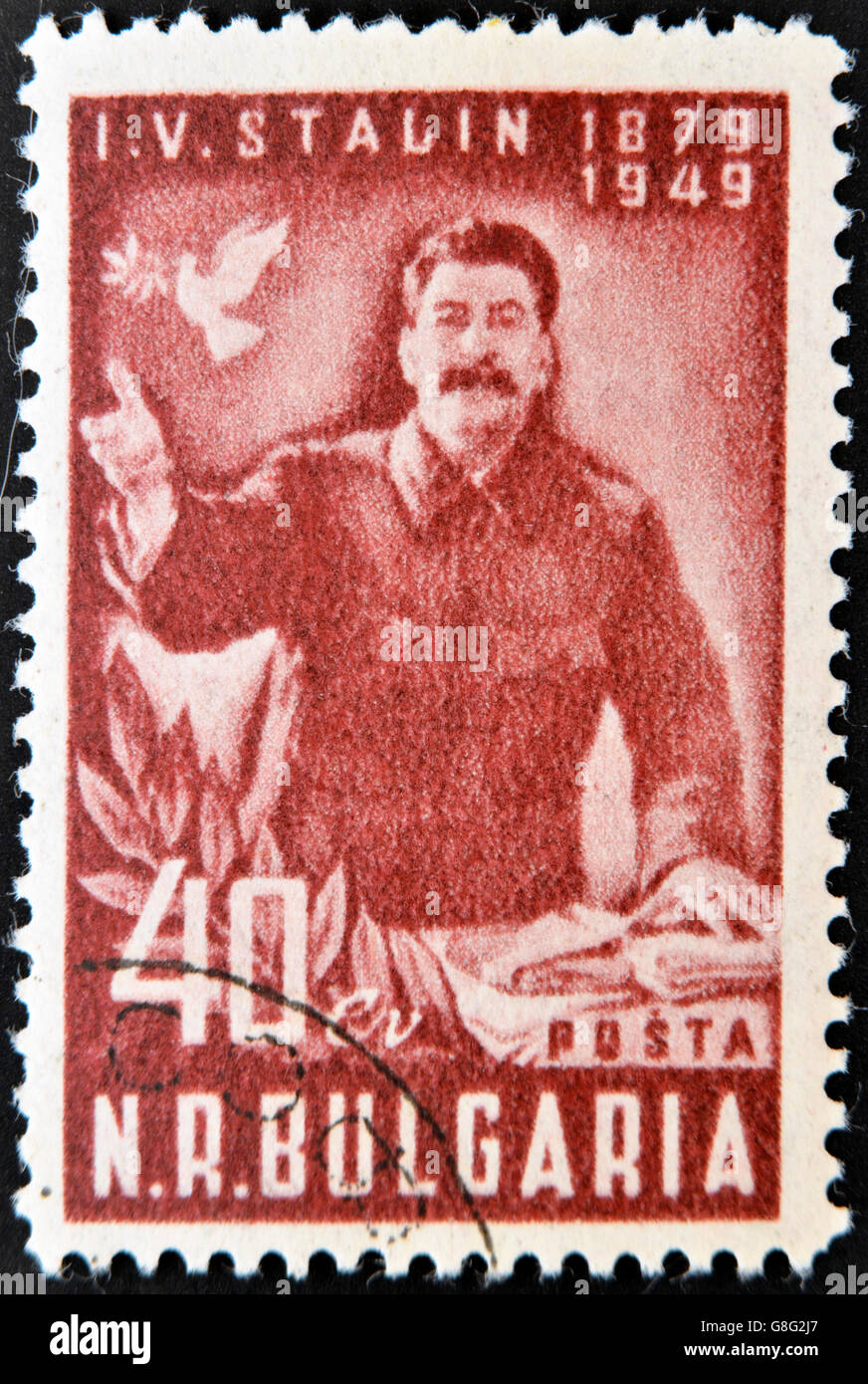 Stamp joseph stalin hi-res stock photography and images - Alamy