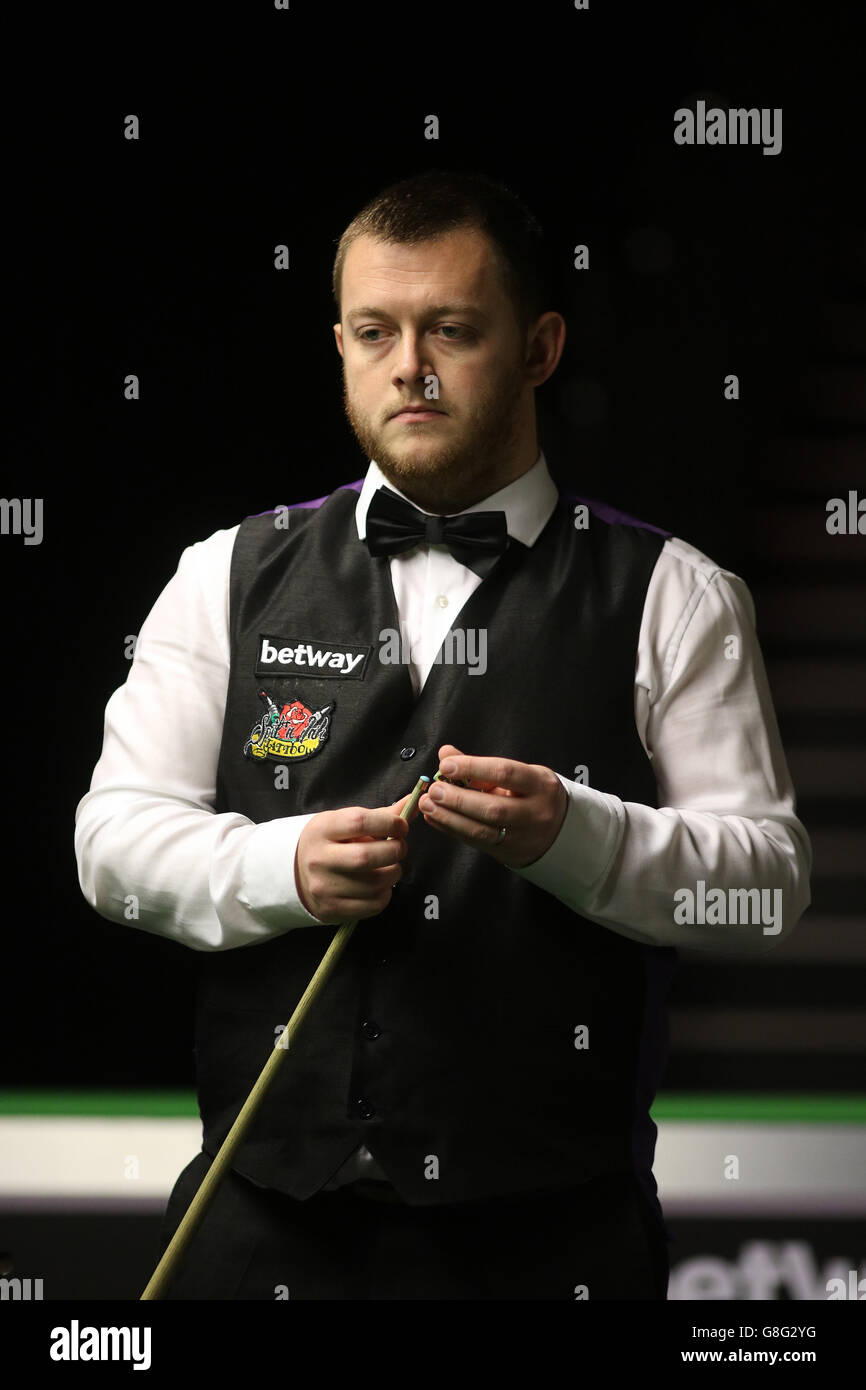 Mark Allen of Northern Ireland during day five of the 2015 Betway UK ...