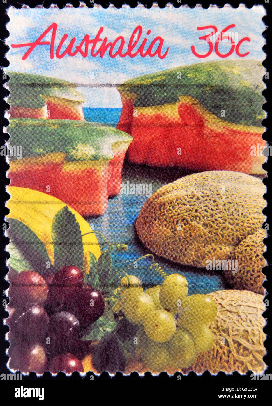 AUSTRALIA - CIRCA 1987: A stamp printed in Australia shows image of a ...