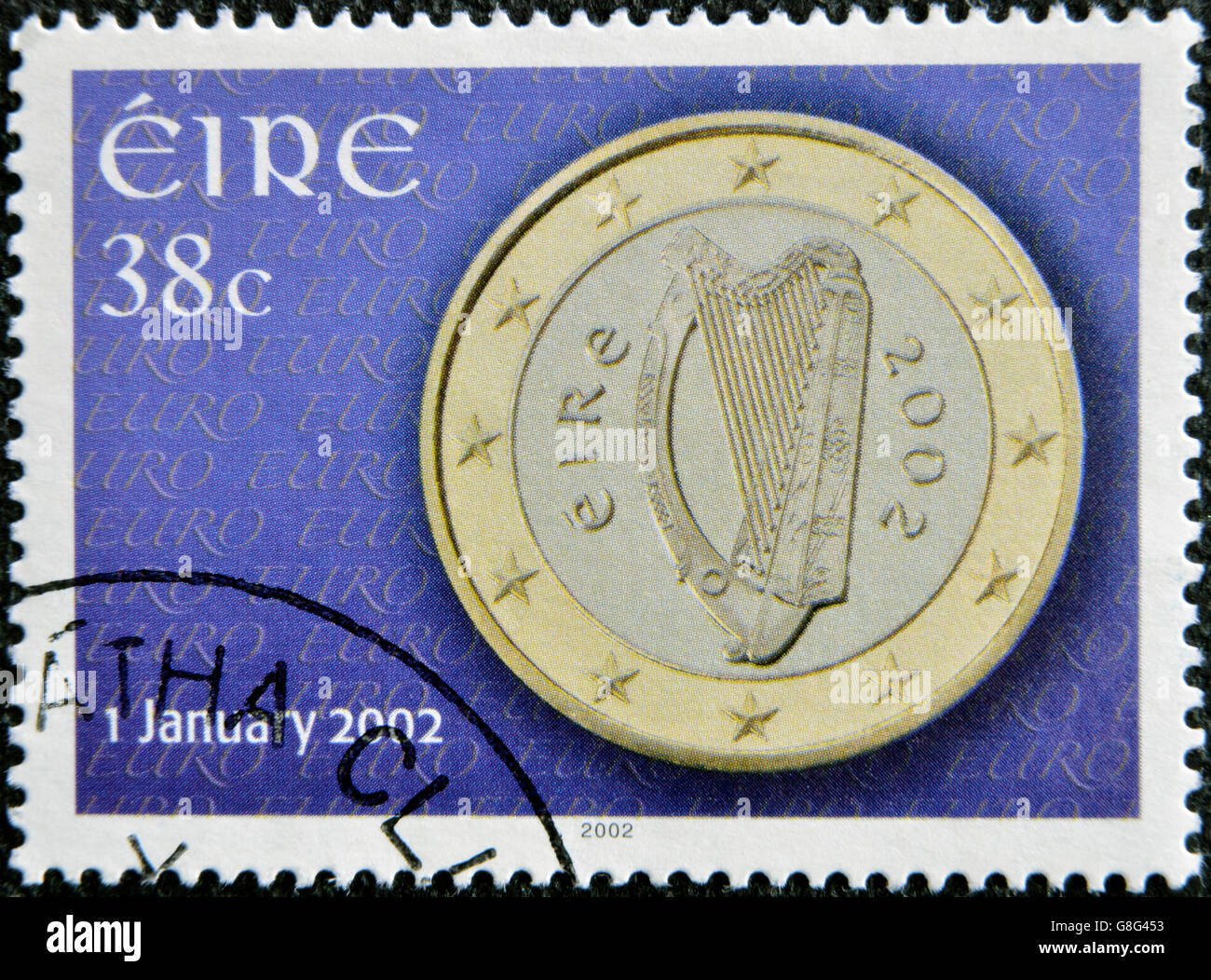 Irish euro coin hi-res stock photography and images - Alamy